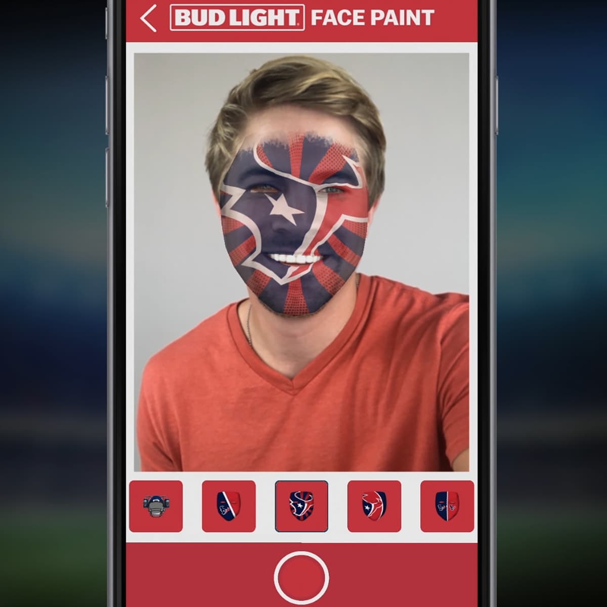 This NFL App Lets Fans Paint Their Faces With Augmented Reality