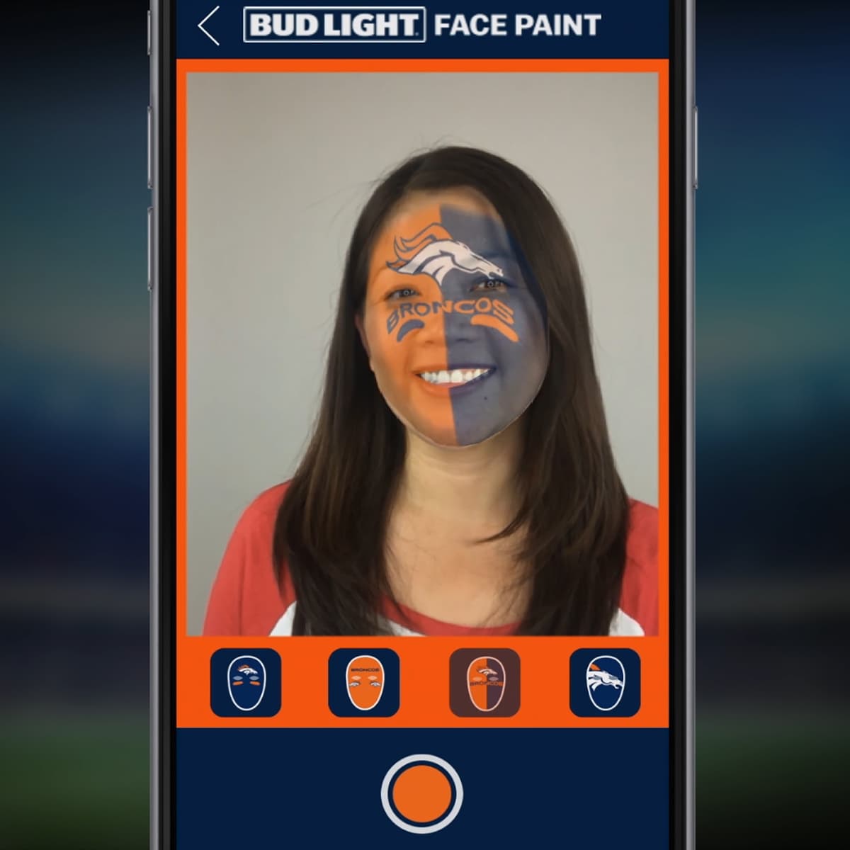 This NFL App Lets Fans Paint Their Faces With Augmented Reality
